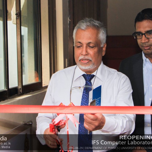 Opening of the IFS Computer Laboratory and Reading room | University of ...