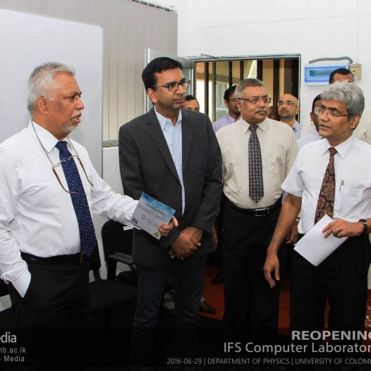 Opening of the IFS Computer Laboratory and Reading room | University of ...