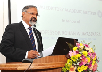 The “Valedictory Academic Meeting” in honour of Prof. Rohan W ...