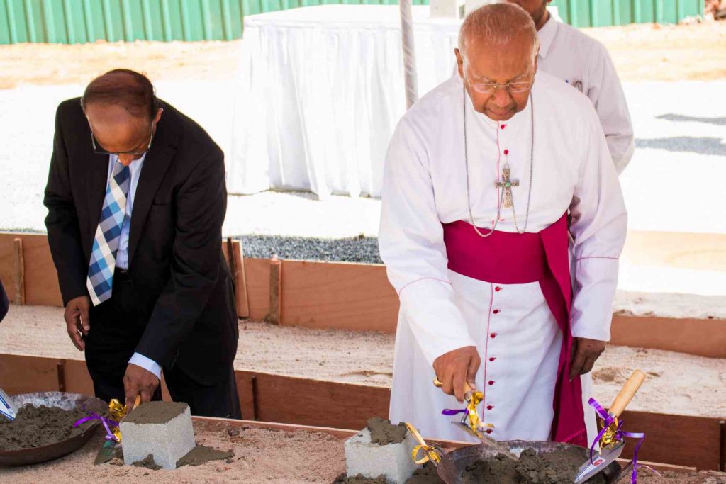 The Foundation Stone Laying Ceremony for New Building of the Department ...