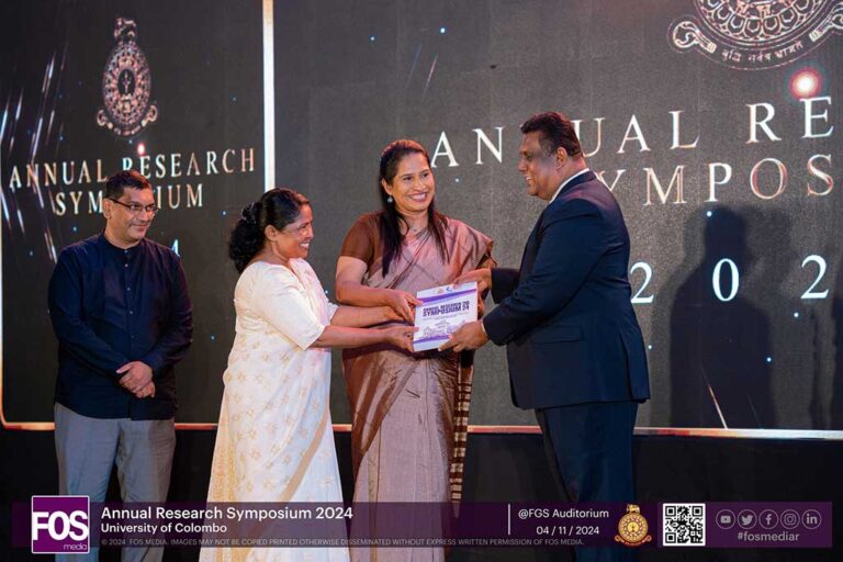 Annual Research Symposium – 2024 | University of Colombo, Sri Lanka