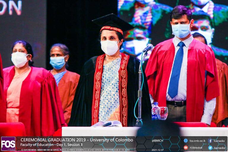 Ceremonial Graduation 2019 – Undergraduate | University of Colombo, Sri ...