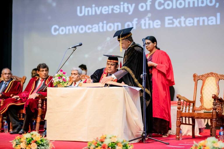 External Degree Convocation 2021 | University of Colombo, Sri Lanka