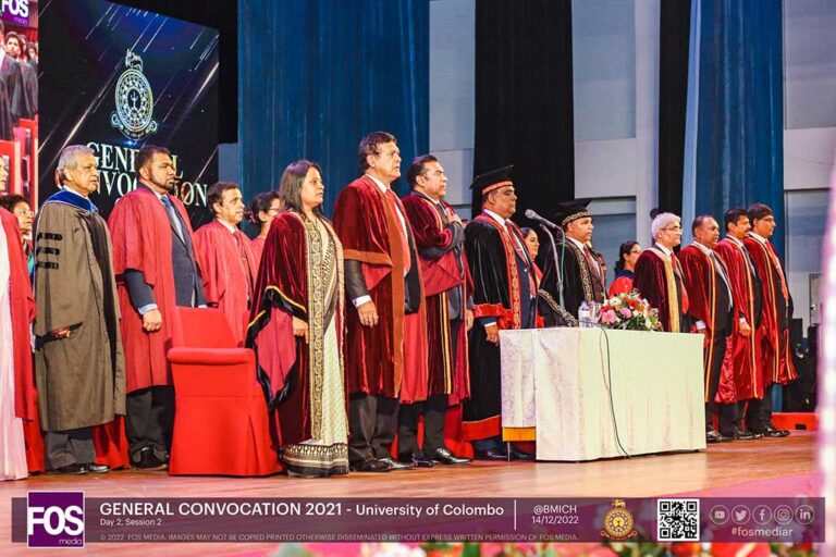 General Convocation 2021 | University of Colombo, Sri Lanka