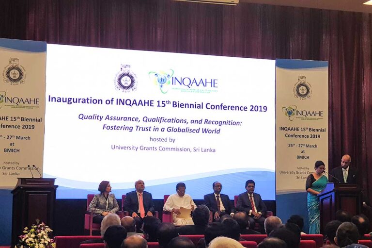INQAAHE and APQN 2019 Sri Lanka | University of Colombo, Sri Lanka
