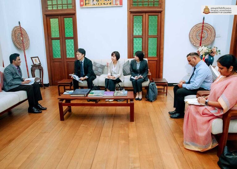 JICA Chief Representative Visits University of Colombo to Discuss ...