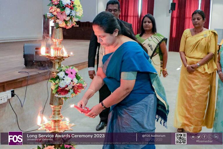 Long Service Awards Ceremony 2022 | University of Colombo, Sri Lanka