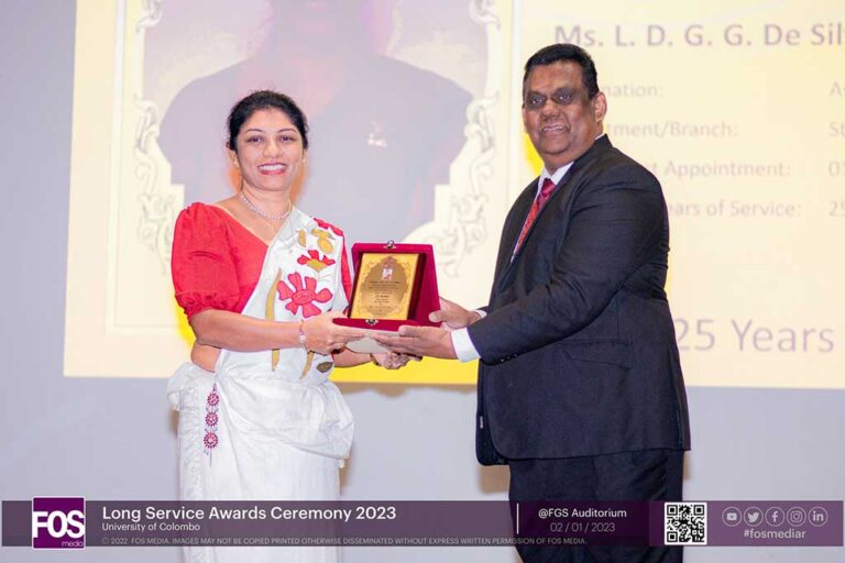 Long Service Awards Ceremony 2022 | University of Colombo, Sri Lanka