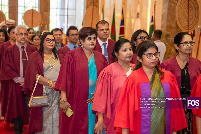 Postgraduate Convocation 2023 | University of Colombo, Sri Lanka