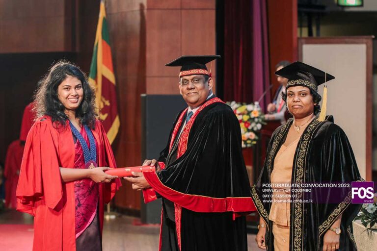 Postgraduate Convocation 2023 | University of Colombo, Sri Lanka
