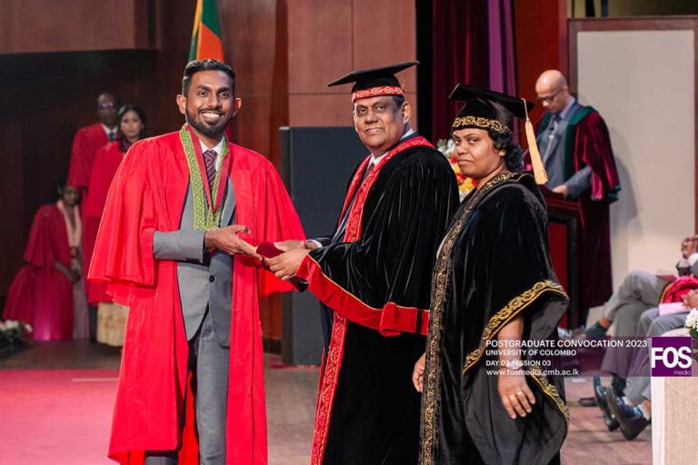 Postgraduate Convocation 2023 | University of Colombo, Sri Lanka