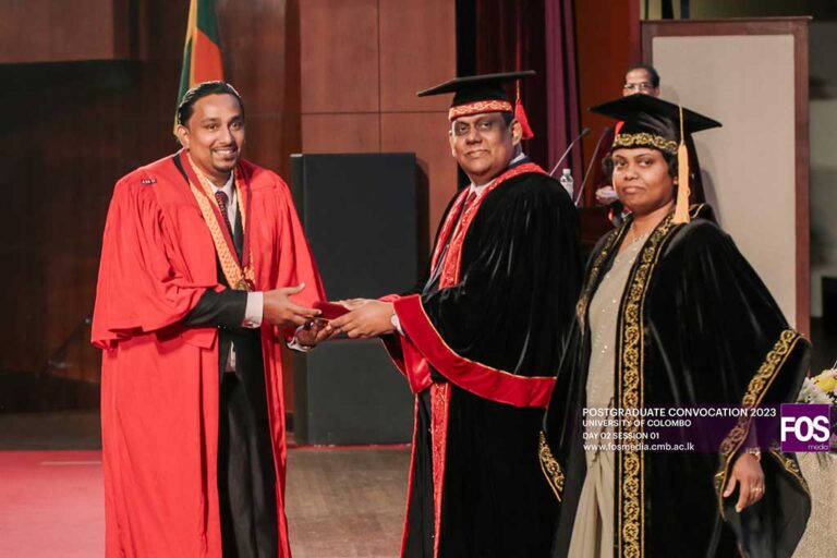 Postgraduate Convocation 2023 | University of Colombo, Sri Lanka