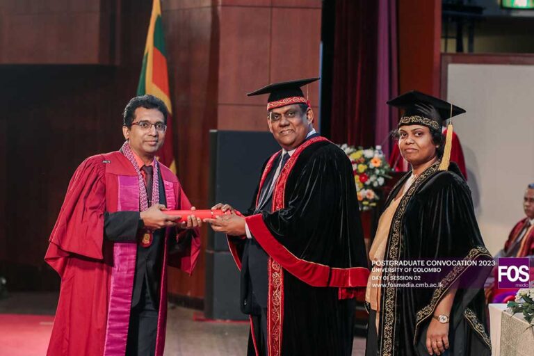 Postgraduate Convocation 2023 | University of Colombo, Sri Lanka