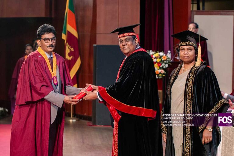 Postgraduate Convocation 2023 | University of Colombo, Sri Lanka