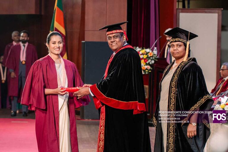 Postgraduate Convocation 2023 | University of Colombo, Sri Lanka