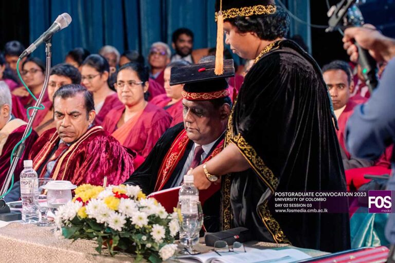 Postgraduate Convocation 2023 | University of Colombo, Sri Lanka